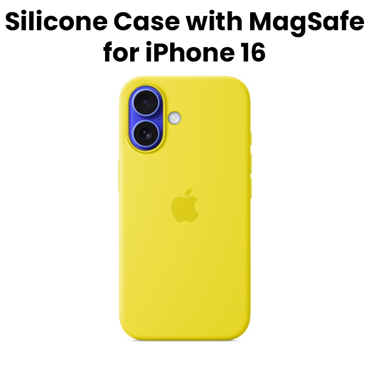 Buy Apple iPhone 16 Silicone Case With Magsafe Star Fruit-Zml | MYY73ZM ...