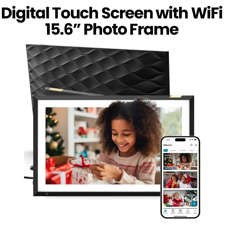 Buy NIXPLAY 15.6-inch Smart Digital Photo Frame with WiFi – Black ...