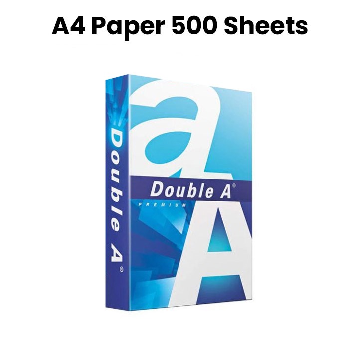 Double AA A4 Paper 500 Sheets 80GSM