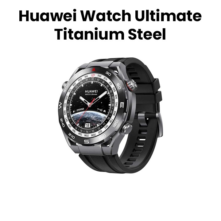 Buy Huawei Watch Ultimate Titanium Steel Online in Qatar at Best Price ...