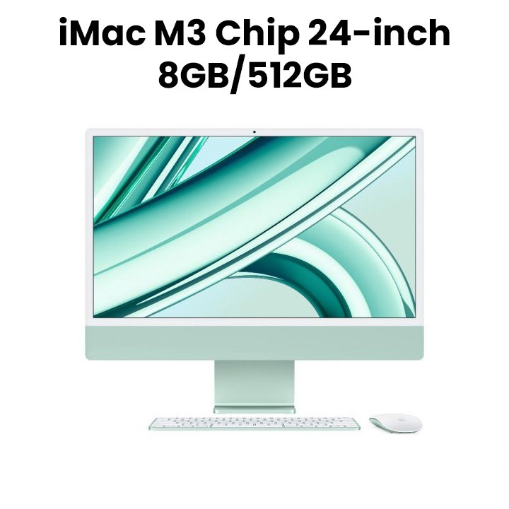 Buy Apple 24-inch iMac with Retina 4.5K Display, M3 Chip (8-core CPU ...