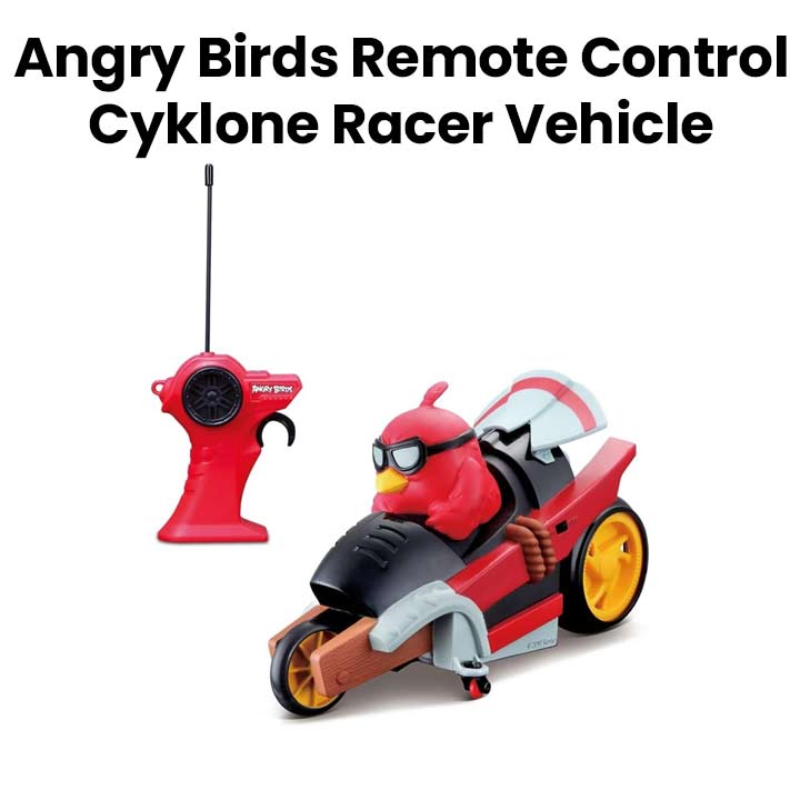 Buy Angry Birds Remote Control Cyklone Racer Vehicle | ABS82503 Online ...