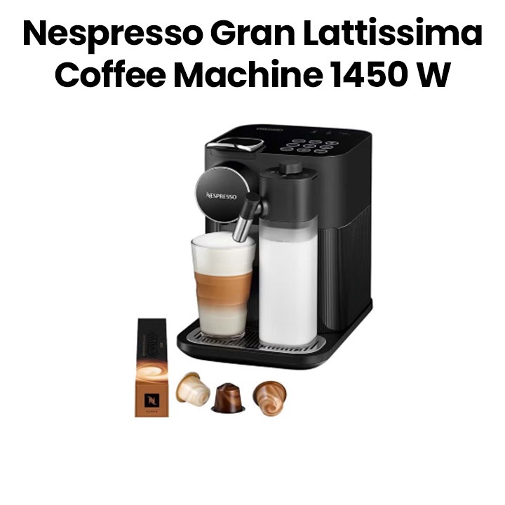 Buy Nespresso Gran Lattissima Coffee Machine - Black | F541-ME-BK-NE ...