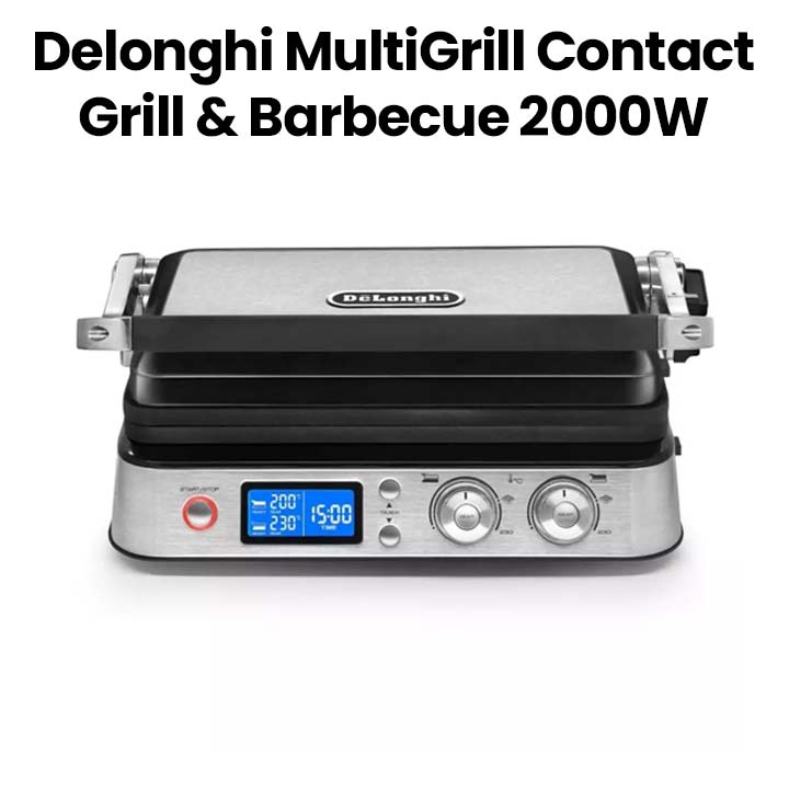 Buy Delonghi Multi Grill with Electric 3 Cook Positions & Barbeque ...