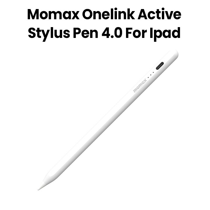 Buy Momax Onelink Active Stylus Pen 4.0 for iPad - White|TP8W Online in ...