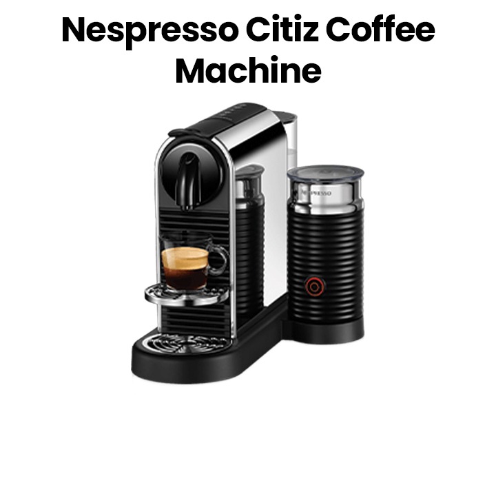 Buy Nespresso Citiz Platinum & Milk Coffee Machine – Platinum ...