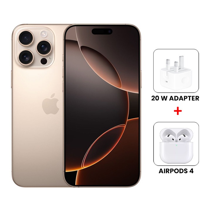 Buy [Bundle Offer] Apple iPhone 16 Pro Max 256GB Desert Titanium ...