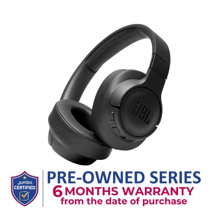 JBL Tune 710BT Wireless Over-Ear Headphones - Black