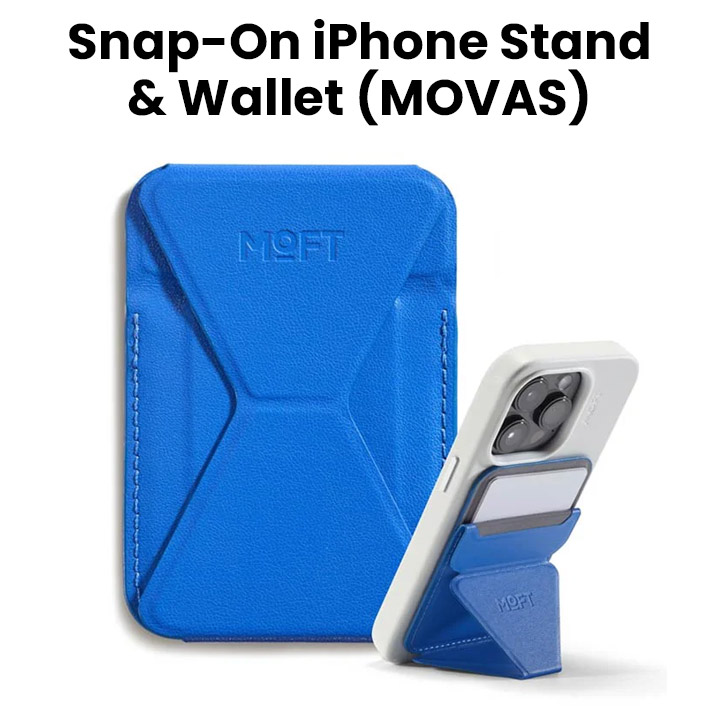 Buy MOFT Snap-On iPhone Stand and Wallet | MS007MP-1-MO-SPBU Online in Qatar at Best Price ...