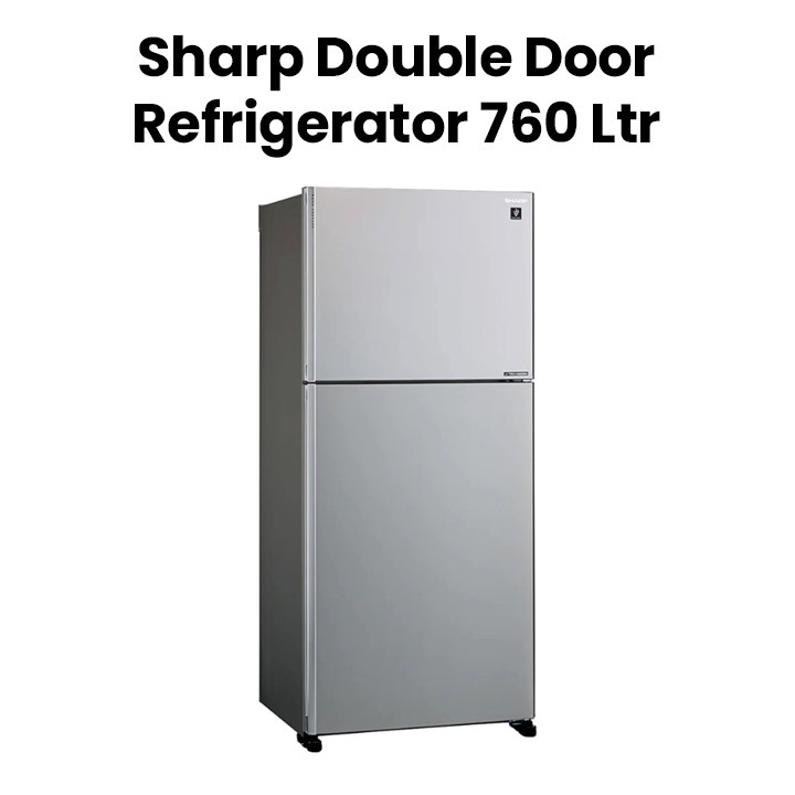 Buy Sharp Double Door Refrigerator 760L Silver | SJ-GT760S-SL3 Online ...